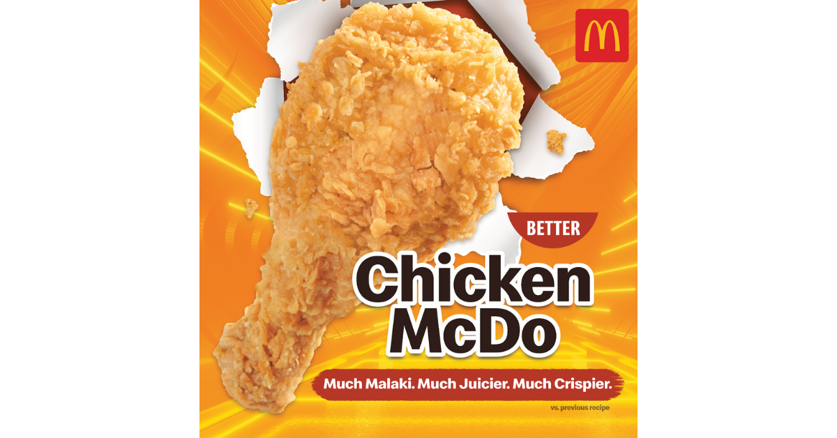 NICE, Ganda! NICE, SARAP! McDonald’s comes out with oh-so-satisfying ...