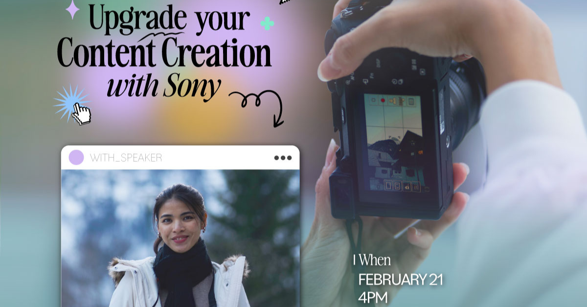 Sony to kick off its Creators Workshop series - CHE Goes On