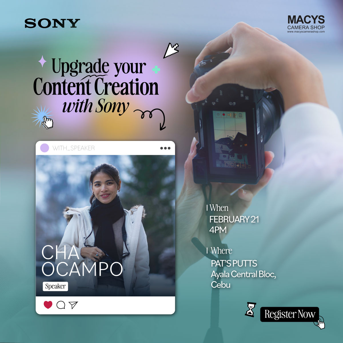 Sony to kick off its Creators Workshop series - CHE Goes On