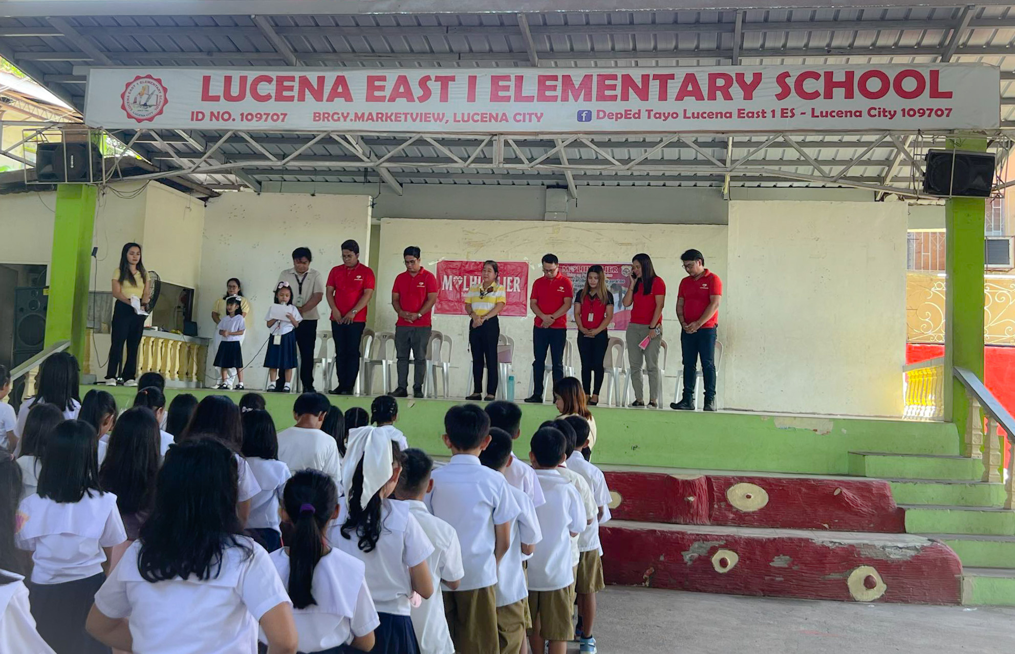 M Lhuillier Transforms Lucena East 1 Elementary School with New Library ...