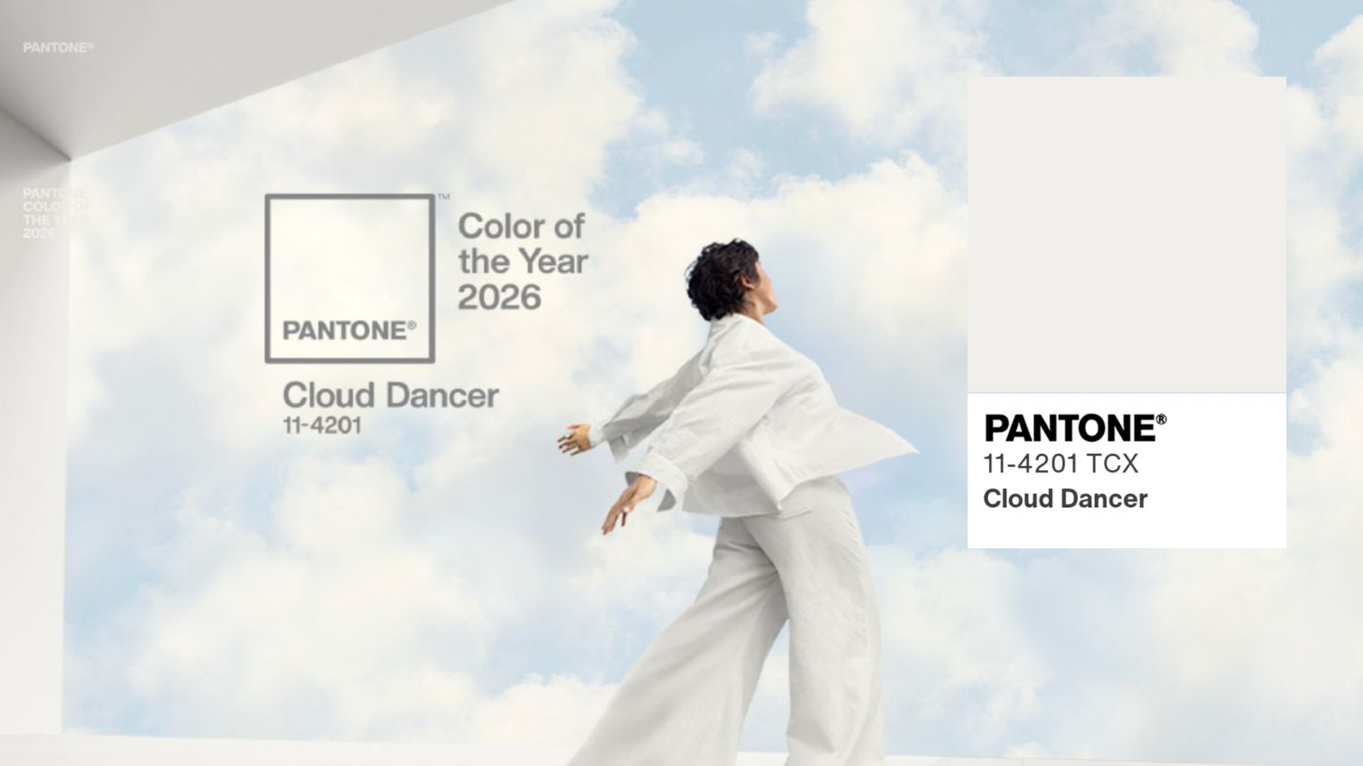 The Blank Page of 2026: Why Pantone’s ‘Cloud Dancer’ is a Revolutionary ...